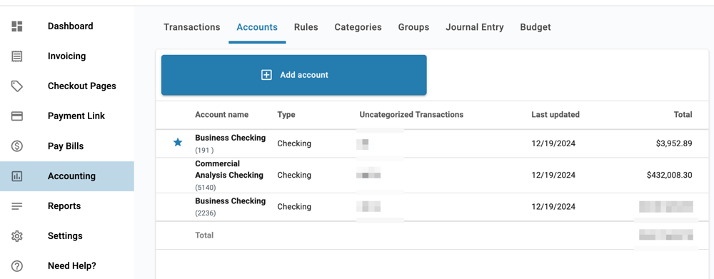 How do I import transactions from business accounts outside of my ...