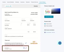 Customize your invoice template