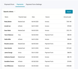 View payments collected through my Autobooks Payment Link